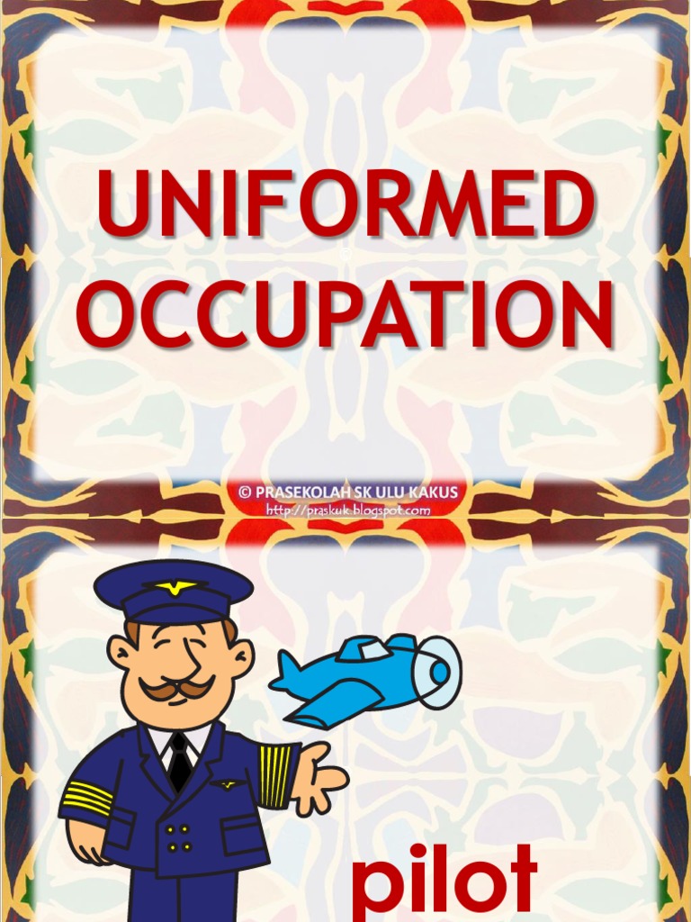 Uniformed Occupations Powerpoint Slides PDF | PDF