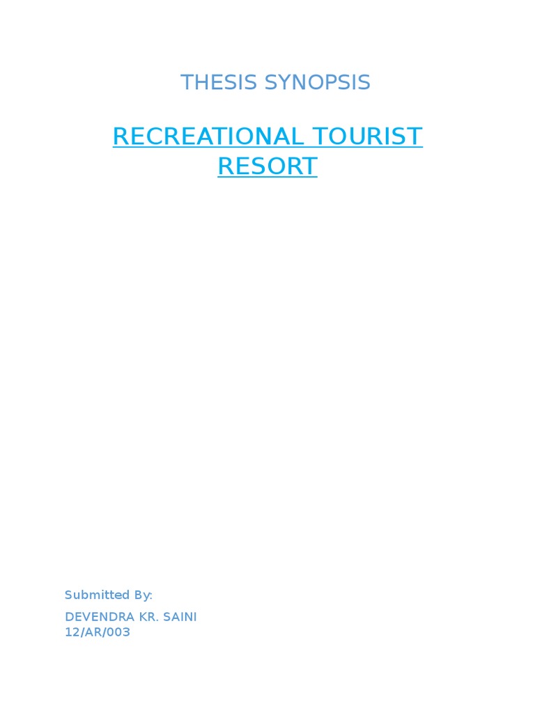Resort | PDF | Tourism | Physical Geography