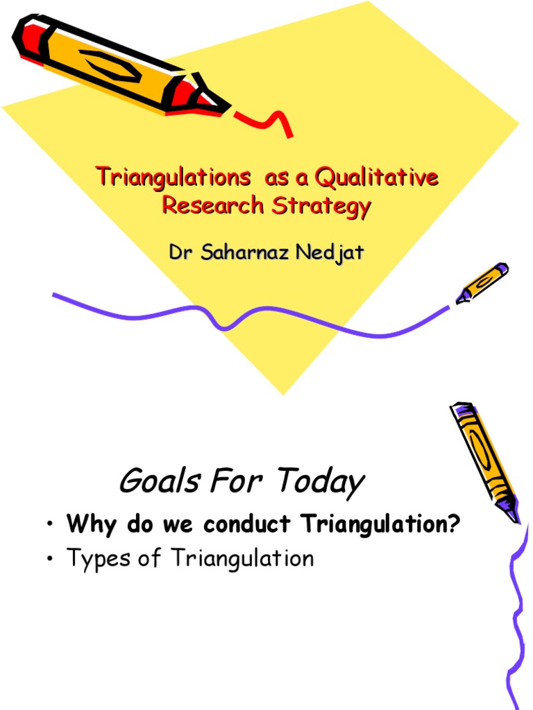 Triangulations As A Qualitative Research Strategy | PDF | Qualitative ...