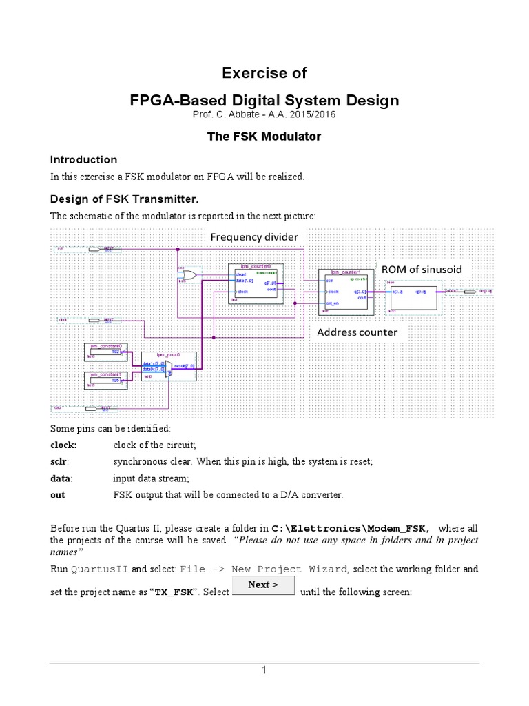 2-TX FSK 15-16 Part 1 | Download Free PDF | Hardware Description Language | Field Programmable ...