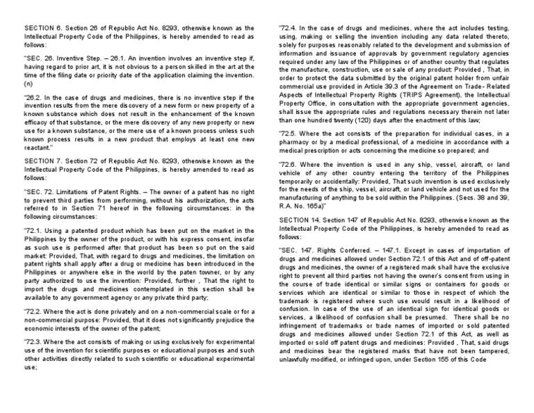 RA 9502 (Other Comm) | PDF | Trademark | Pharmaceutical Drug