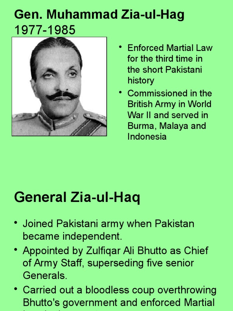 Zia To Musharraf | PDF | Muhammad Zia Ul Haq | Pervez Musharraf