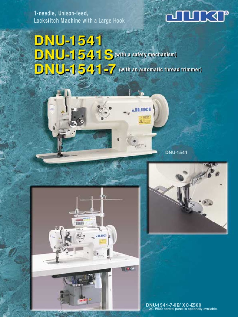 Juki Dnu 1541 | PDF