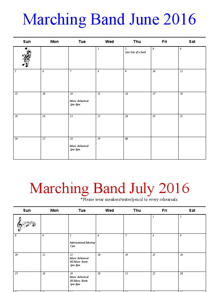 MB Calendar 16-17 | PDF | Sports | Leisure