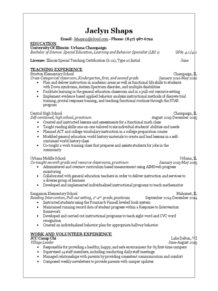Up To Date Resume | PDF | Curriculum | Cognition