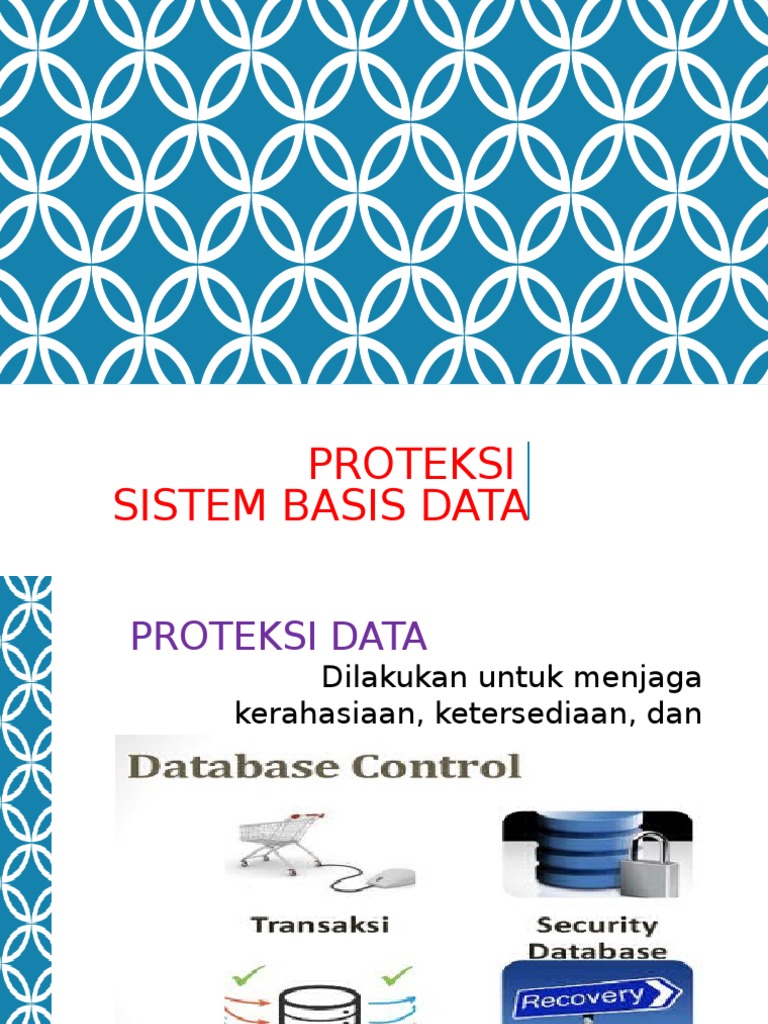 Proteksi Basis Data - SM | PDF | Bisnis | Teknologi & Rekayasa