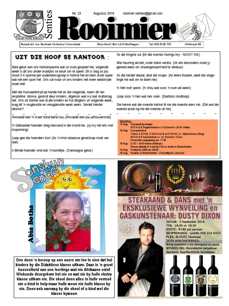 Rooimier 23 - 2016 | PDF