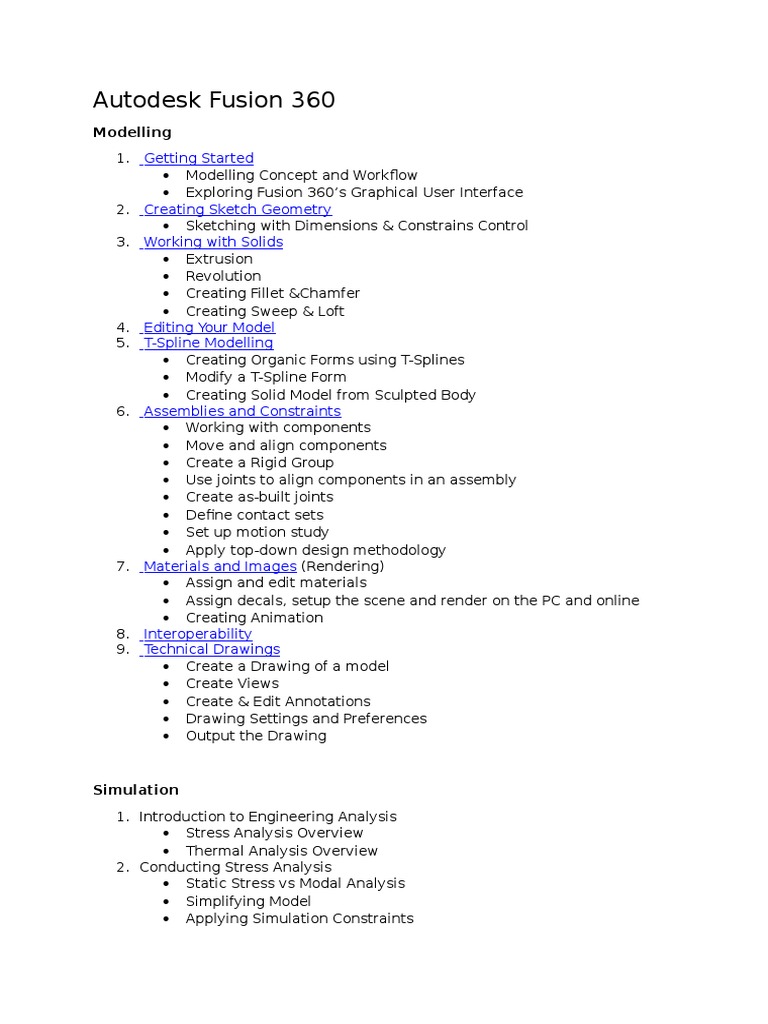 Fusion 360 Guide for CAD Professionals | PDF | Art | Computers