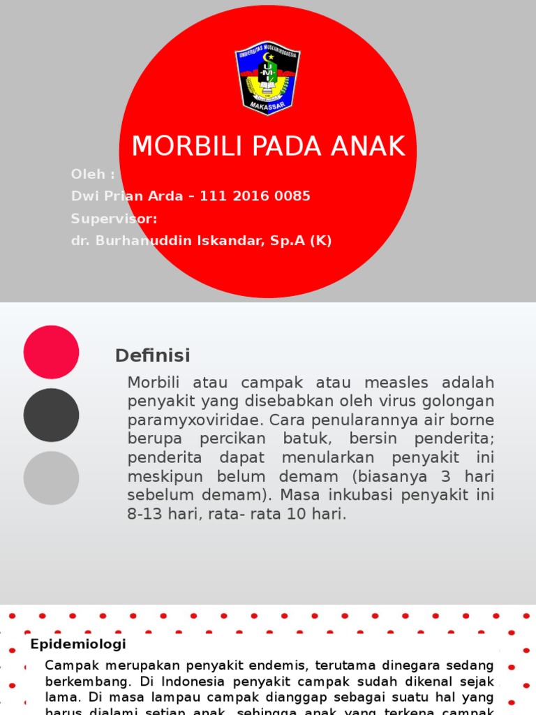 Morbili Pada Anak | PDF | Pengembangan Diri | Sains & Matematika