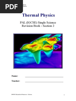 Physics Topic 2 Thermal Physics Igcse Science Guide