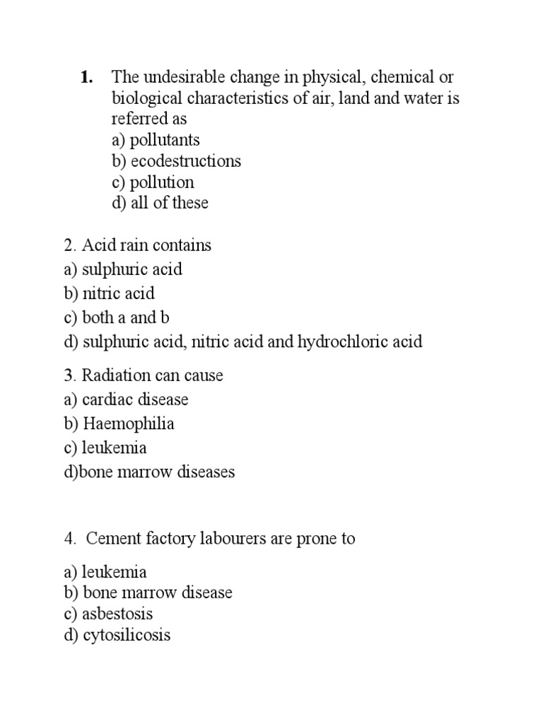The Undesirable Change in Physical, Chemical or | PDF