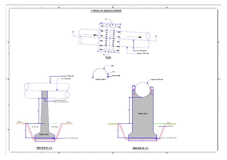 Typical Saddle Support | PDF | Technology & Engineering