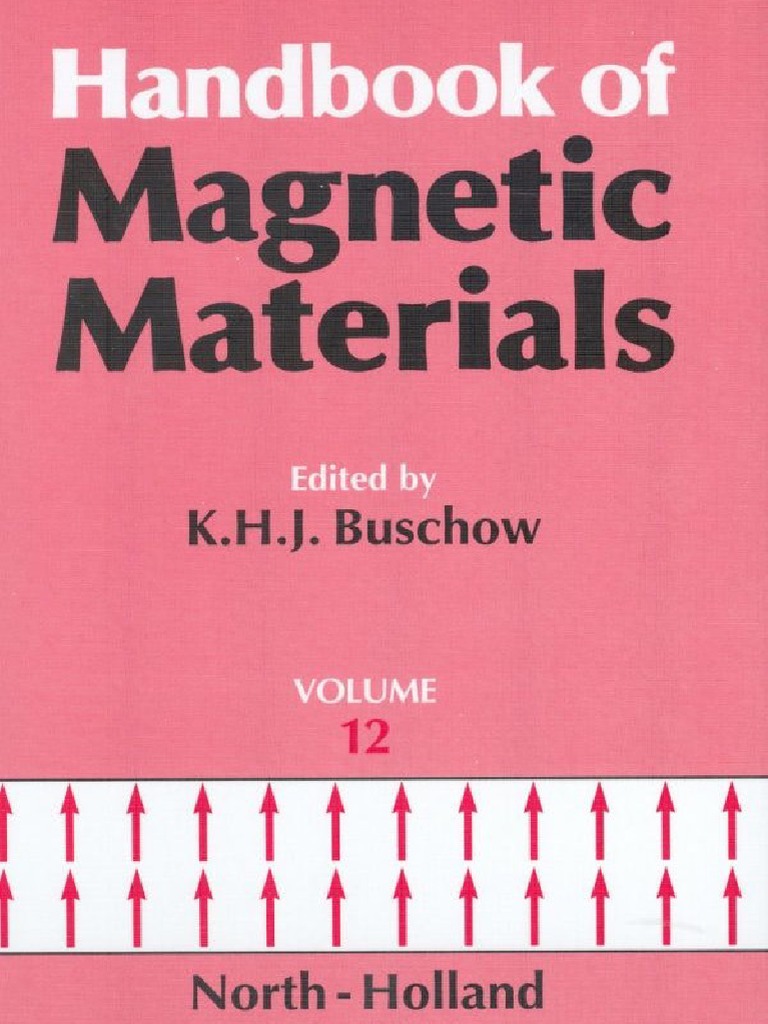Handbook of Magnetic Materials, Volume 12 | PDF | Ferromagnetism ...