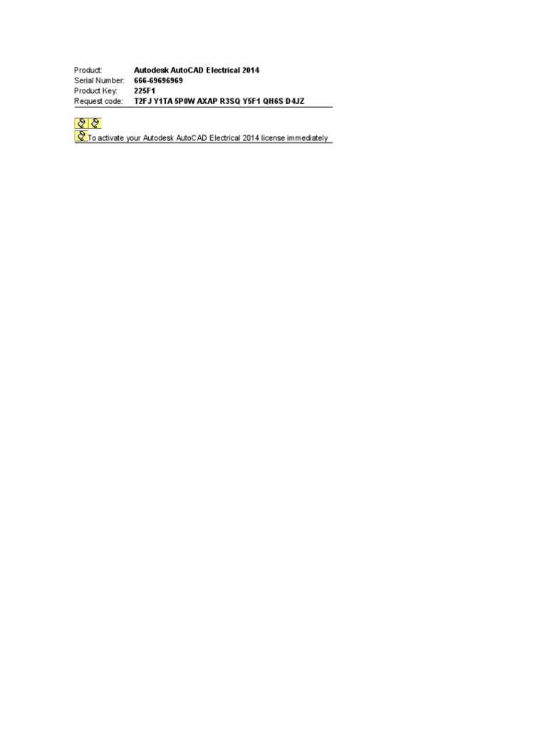 Product: Serial Number: 666-69696969 Product Key: Request Code | PDF