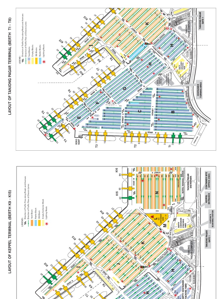 Maps of Singapore Ports (PSA) | PDF | Chess | Chess Theory