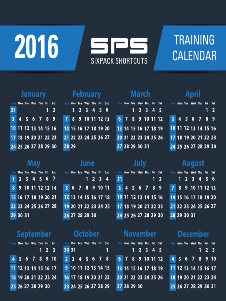 SPS 2016 Calendar | PDF