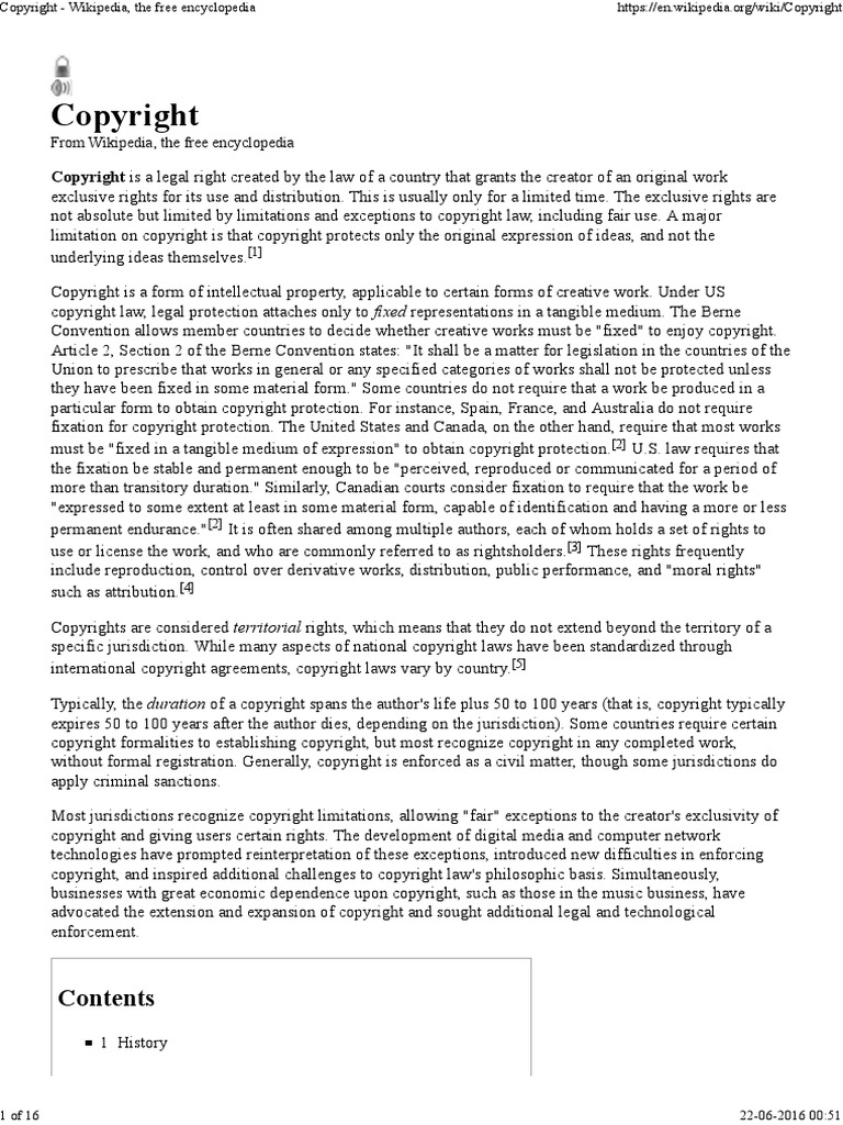 Copyright | PDF | Copyright | Copyright Infringement