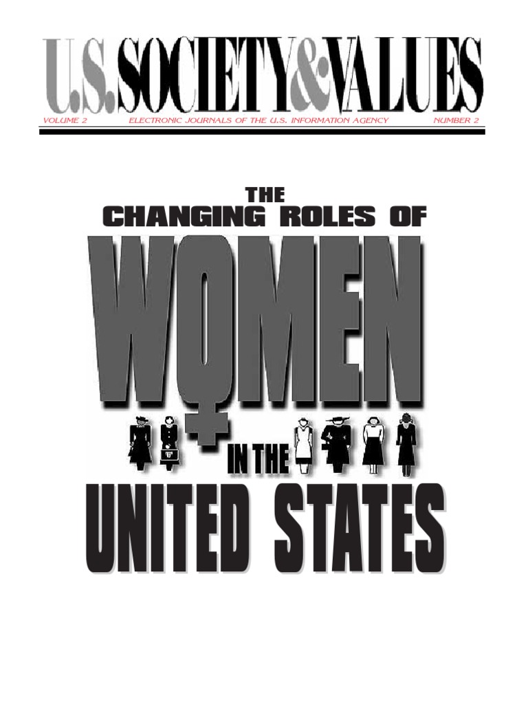 The Changing Role of Women in The US | PDF | Employment | Woman