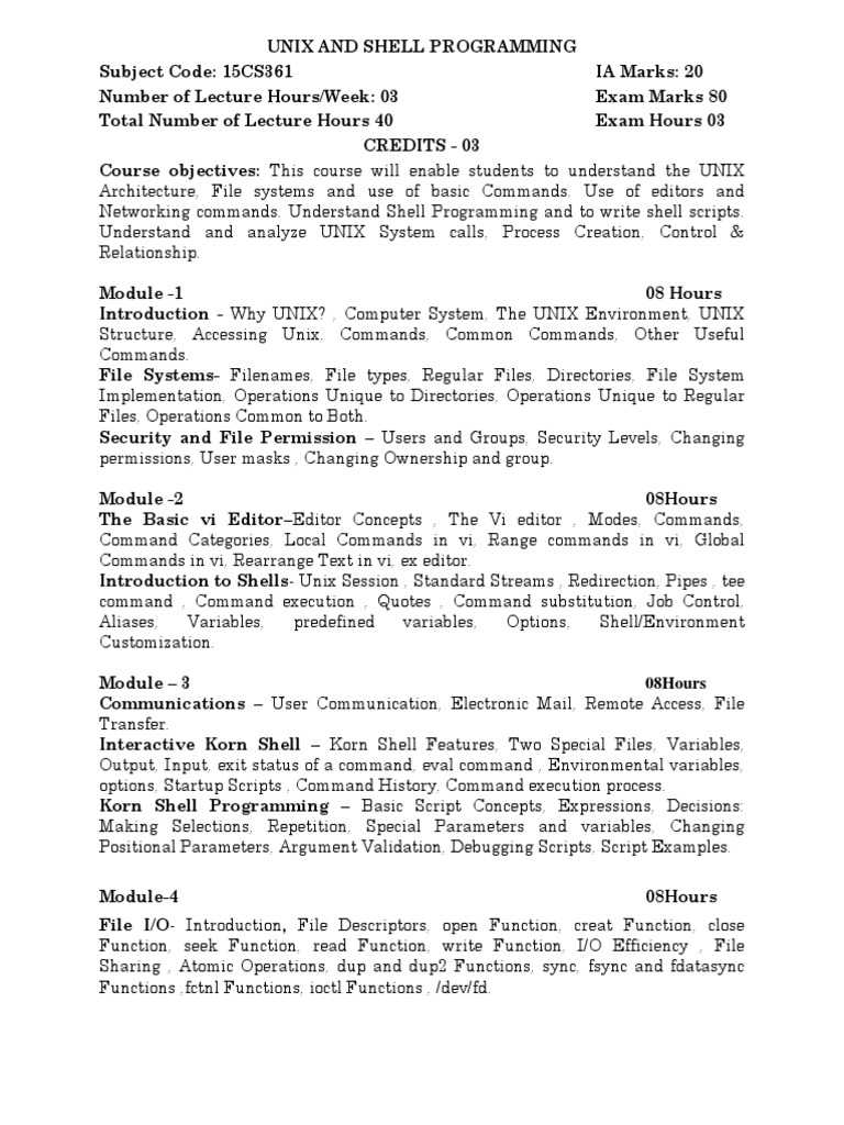 Usp | PDF | Command Line Interface | Unix