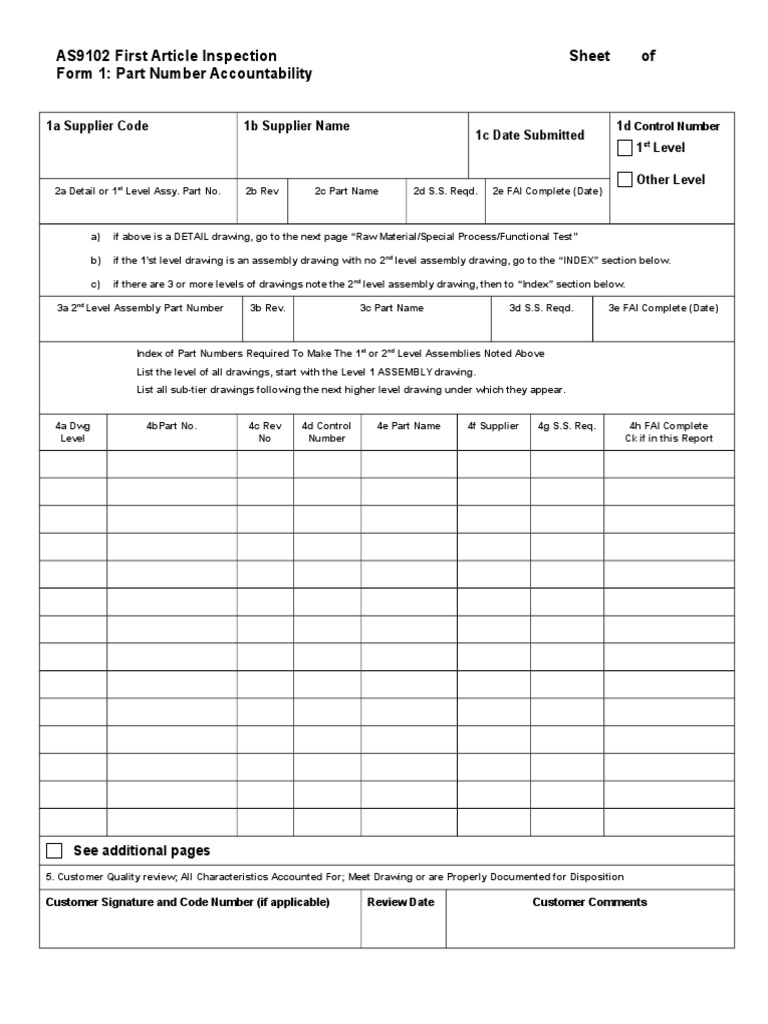 As 9102 Forms | PDF | Verification And Validation | Evaluation