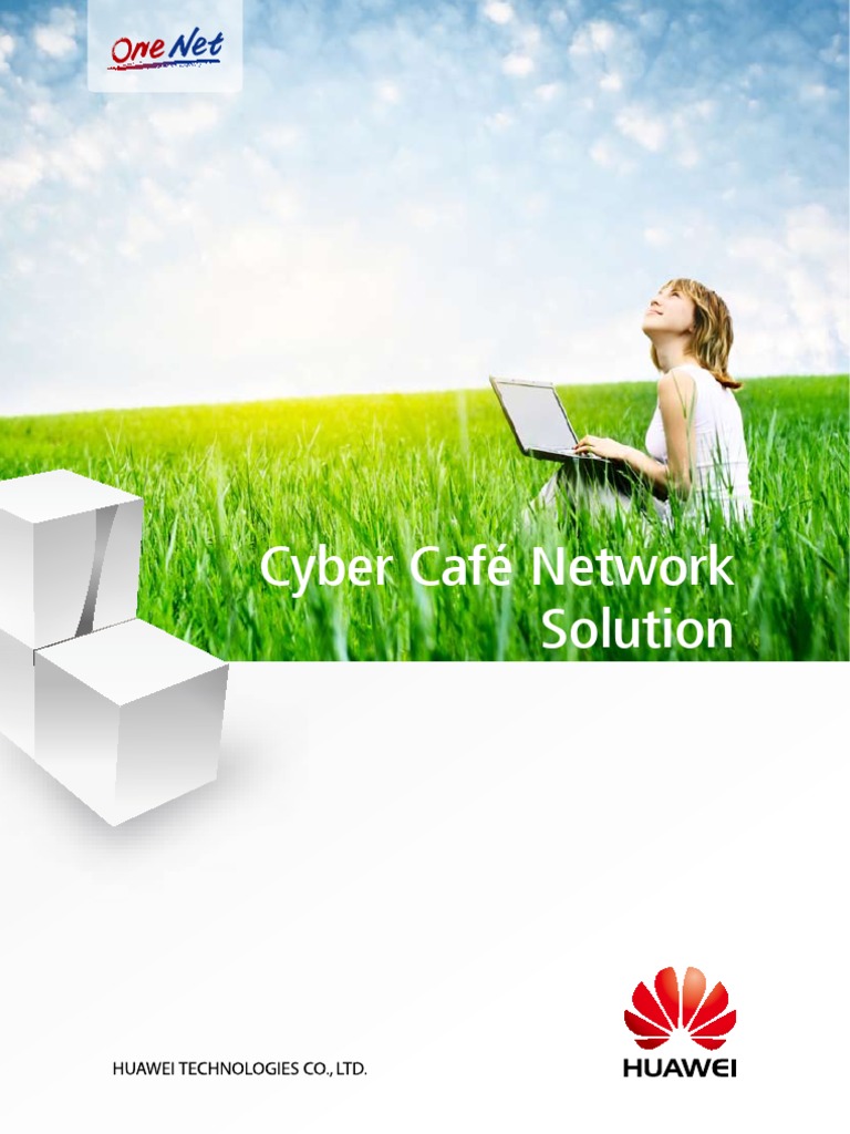 Huawei One Net Cyber Café Network Solution PDF | PDF | Network Switch ...