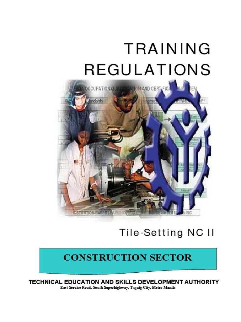 TR Tile Setting NC II | PDF | Competence (Human Resources ...