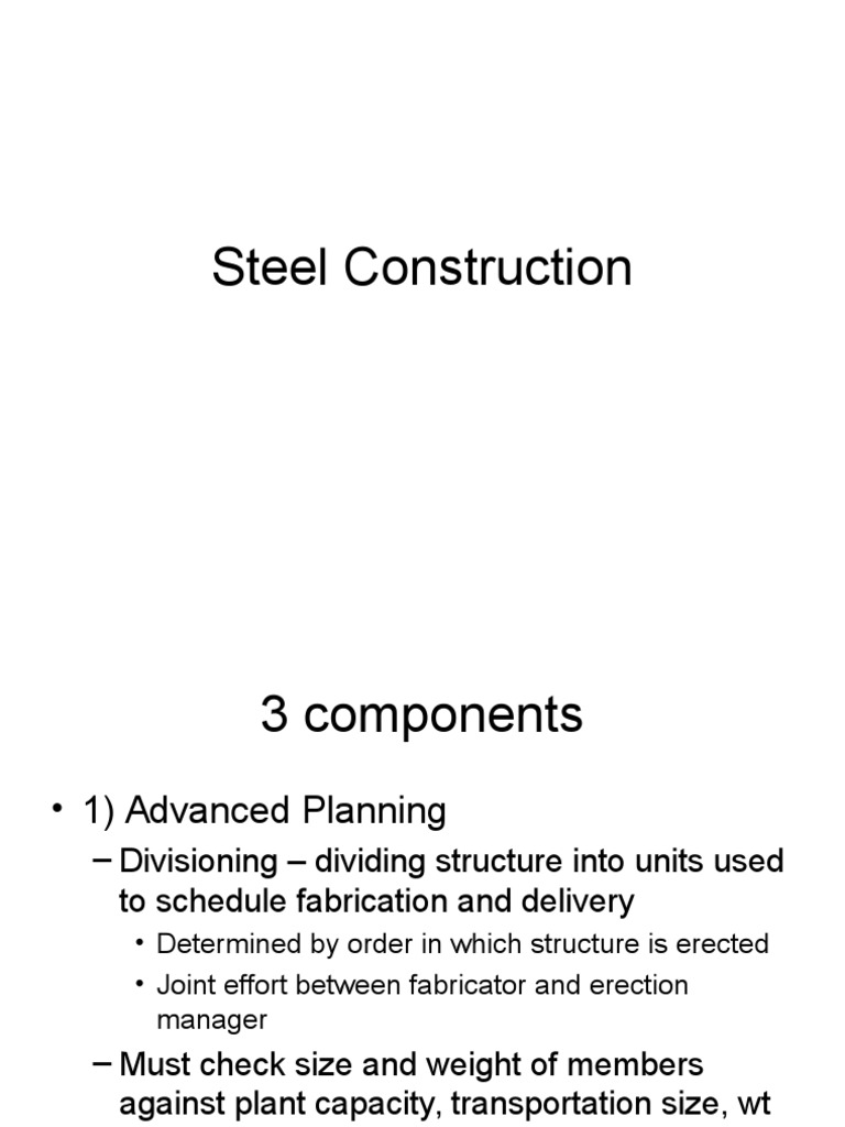 Steel Construction | PDF | Steel | Structural Steel
