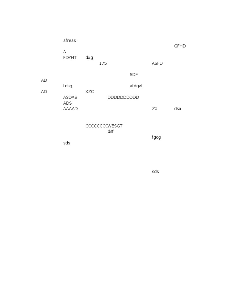 Afreas GFHD A Fdyht DXG 175 Asfd SDF AD TDSG Afdgvf AD XZC Asdas ...