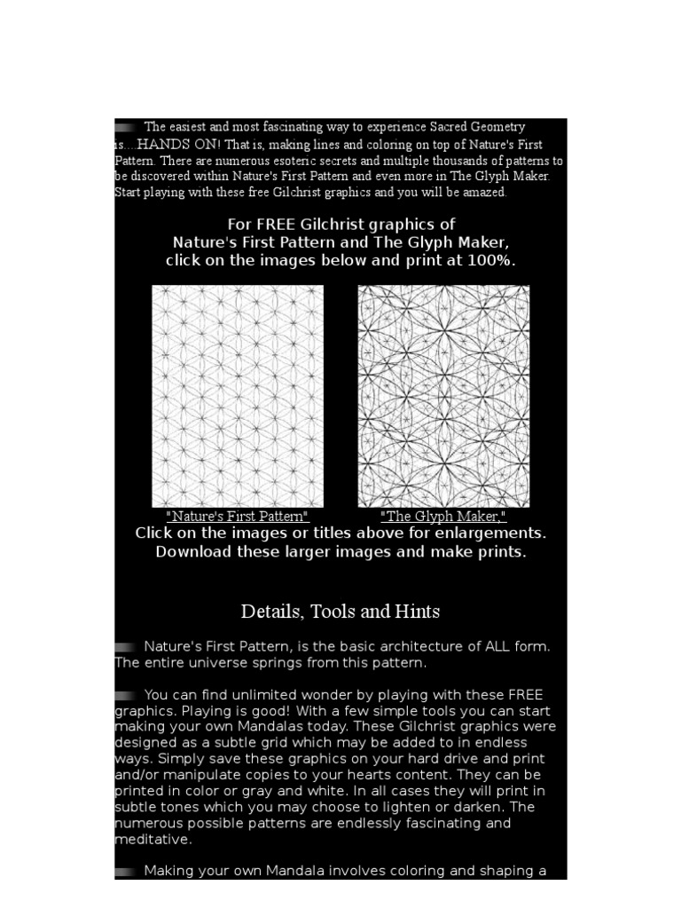 The Real Introduction To Sacred Geometry | PDF | Circle | Geometry