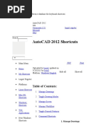 YQArch Command Shortcuts Guide | PDF | Architectural Elements