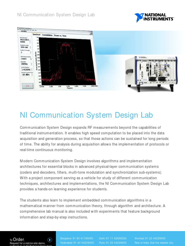 Communication System Design Lab | PDF | Software Defined Radio | Field ...