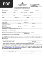 University of Technology, Jamaica: Halls of Residence Application Form ...
