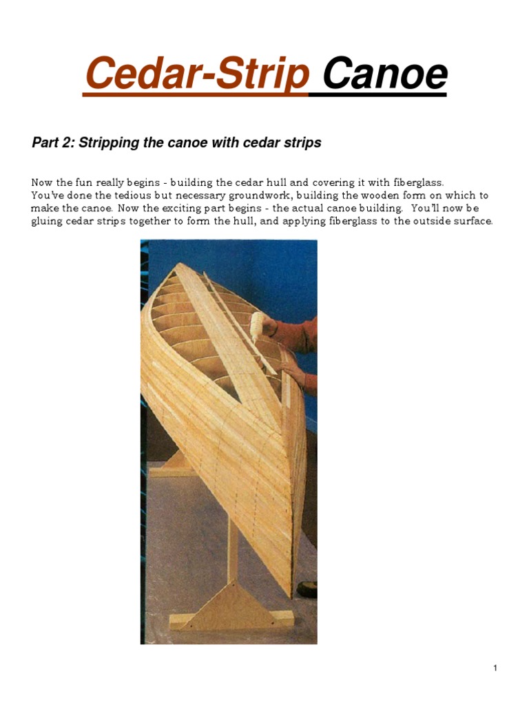 Canoe Plans Part 2 | PDF