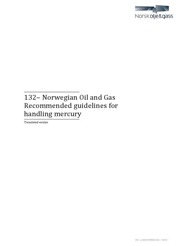 132 Recommended Guidelines For Handling Mercury Eng, 10.09.2012 | PDF ...