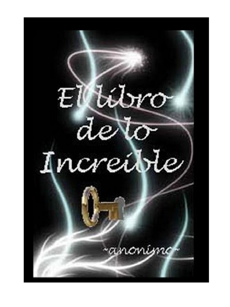 El Libro de Lo Increible - Anonimo PDF | PDF | Historia