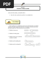 Simple Machines Worksheet&Test | PDF