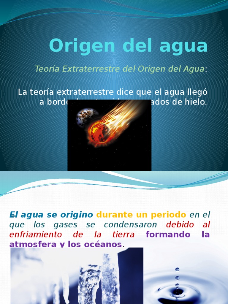 Origen Del Agua | PDF