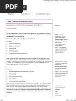 MRCP Part 2 Sample Questions PDF | PDF | Breathing | Medical Specialties