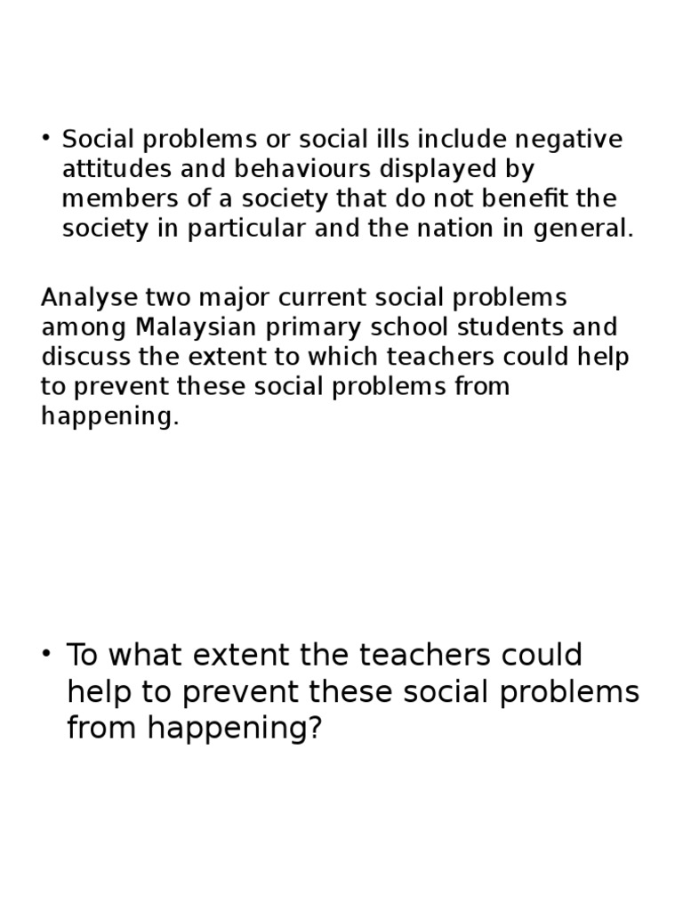 How To Prevent Social Problems - Memberfeeling16