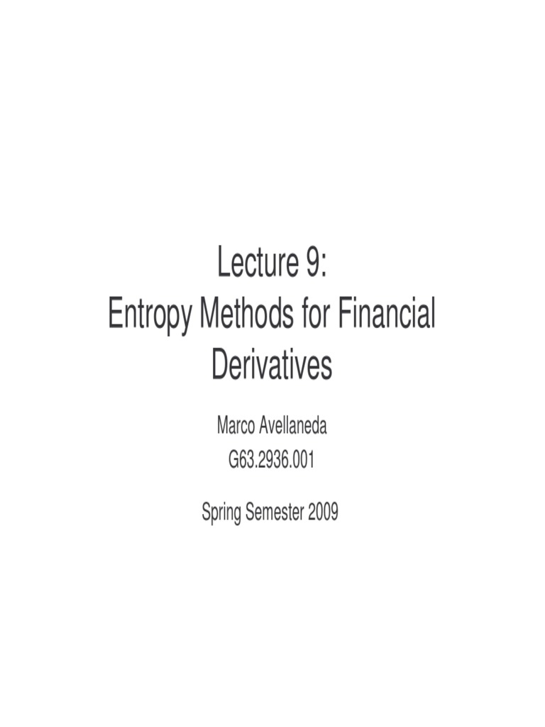 Maximum Entropy Methods for Calibrating Multi-Asset Derivative Pricing ...