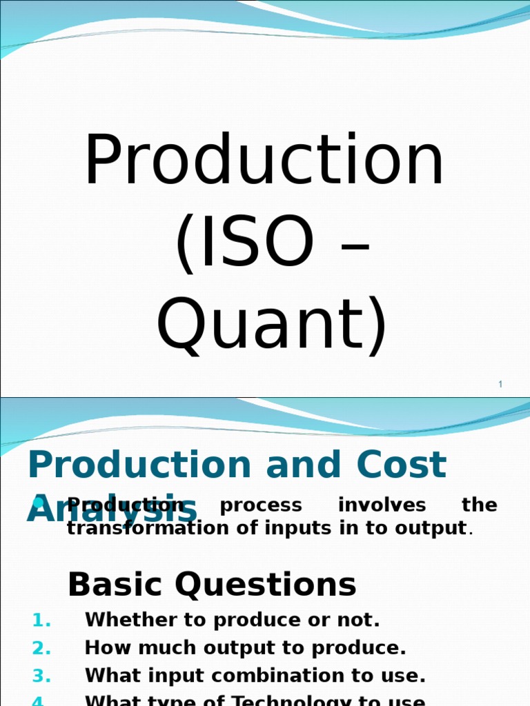 Theory Of Production Pdf Production Function Long Run And Short Run