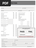 Rasier Vehicle Inspection Form R4 | PDF | Vehicles | Product Introductions