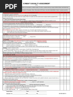 DA Form 5164-R Hands-On Evaluation | PDF | Medical Emergencies | First Aid