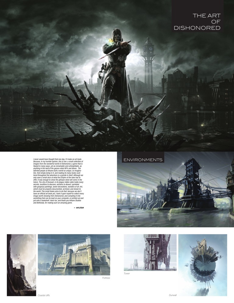 Dishonored Artbook (FANMADE) | PDF | Paintings | Leisure