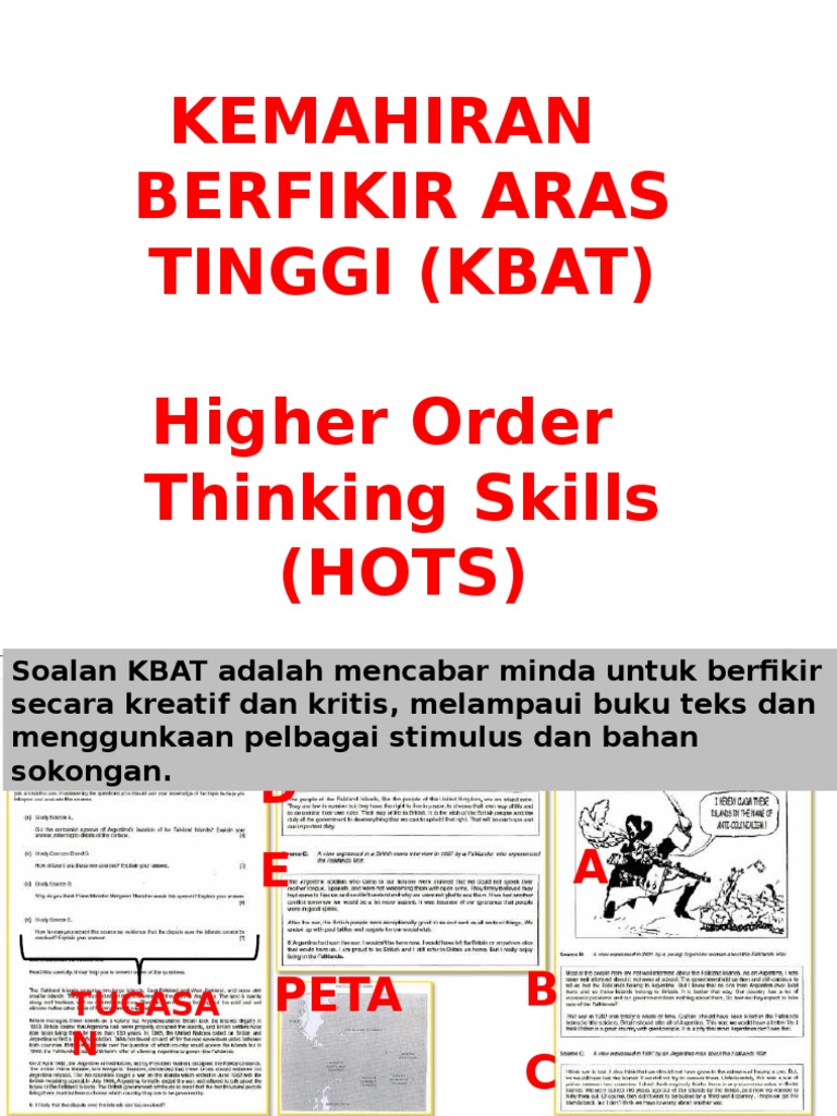 Cara Membina Soalan KBAT | PDF
