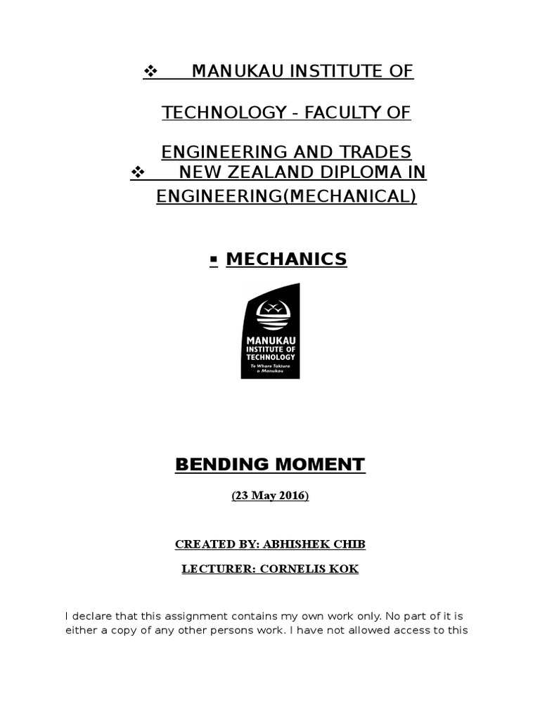 Manukau Institute of Technology | PDF | Science & Mathematics