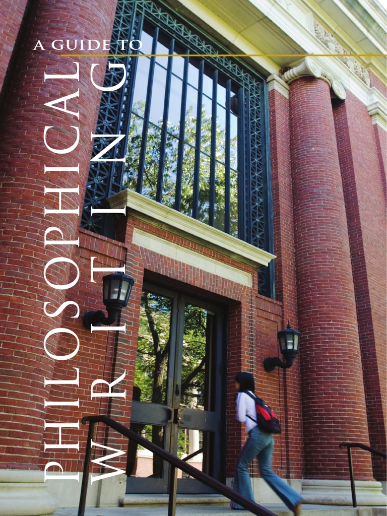 A Guide To Philosophical Writing, Harvard | PDF | Science & Mathematics