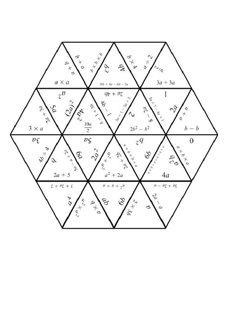 Tarsia Puzzle | PDF