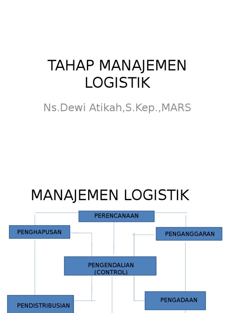 Contoh Dan Definisi Logistik Pdf - Aaron-has-Stanley