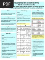 Essential Tremor Rating Assessment Scale | PDF | Statistics | Clinical ...